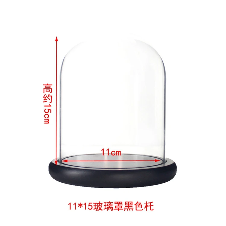 Home Decor Clear Oval Glass Domes With Base - Buy Oval Glass Dome With ...