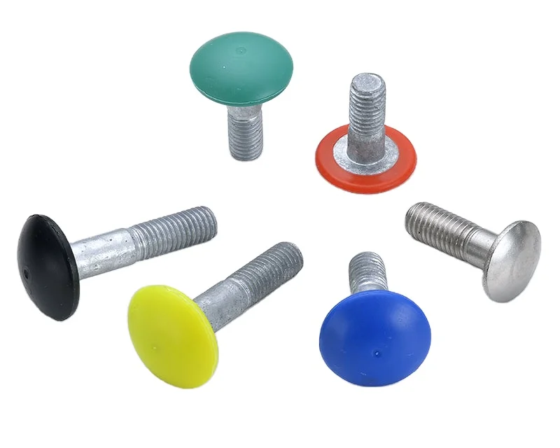 Dacromet M12 60mm Silo Bolt Set Of Three Parts: Bolt,Plastic Nut,And ...