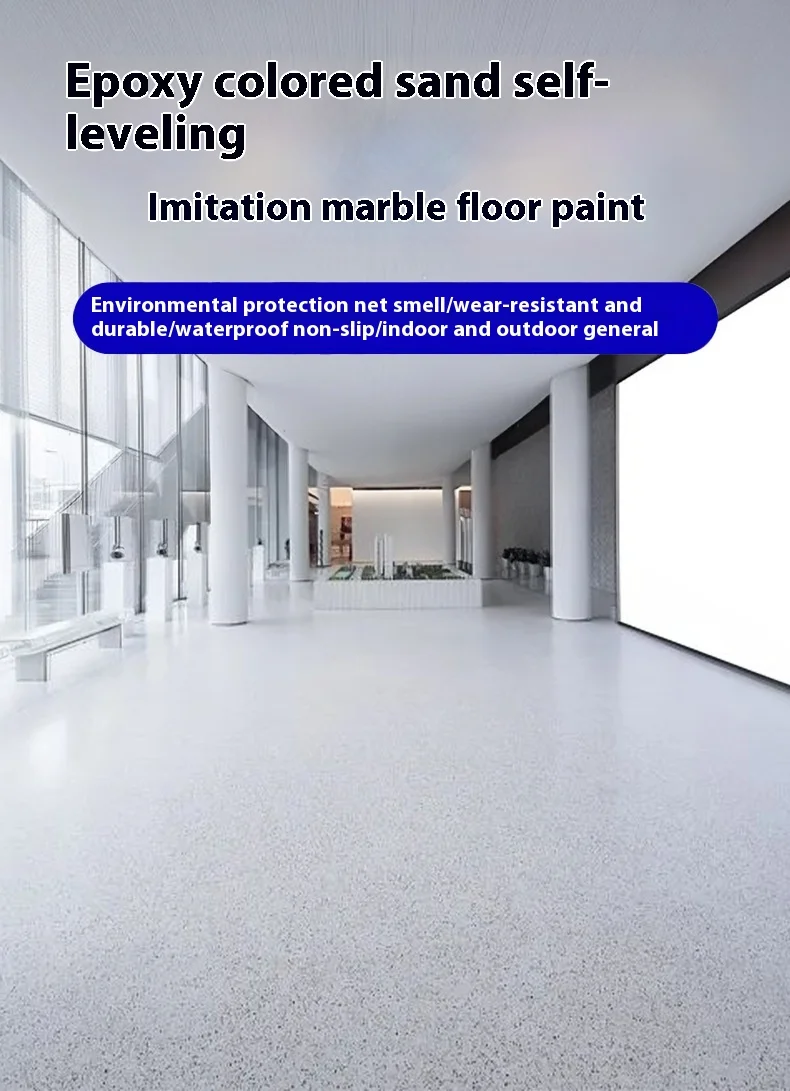 Natural Epoxy Self-Leveling Floor Paint NSF Certification Wear ...