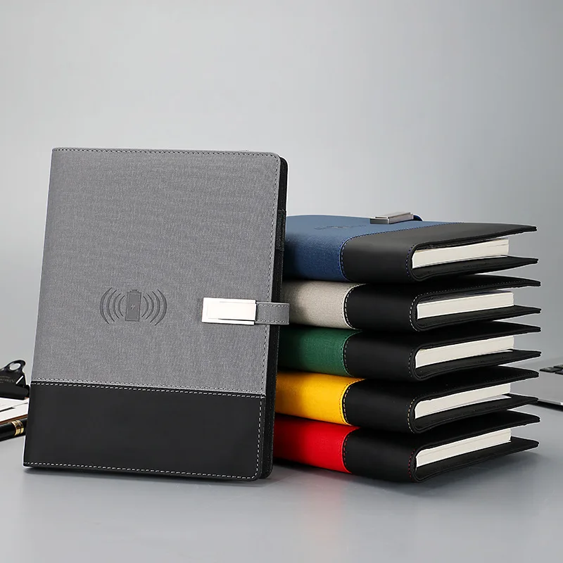Multifunctional A5 Binder Wireless Charging Book Business USB Flash ...