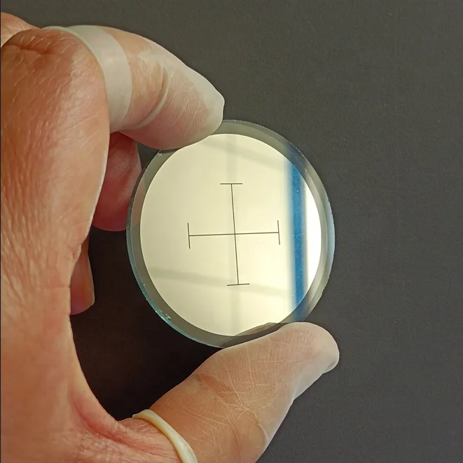 Laser Calibrating Reticles Optical Lens,Graticule Cross Line Etched ...