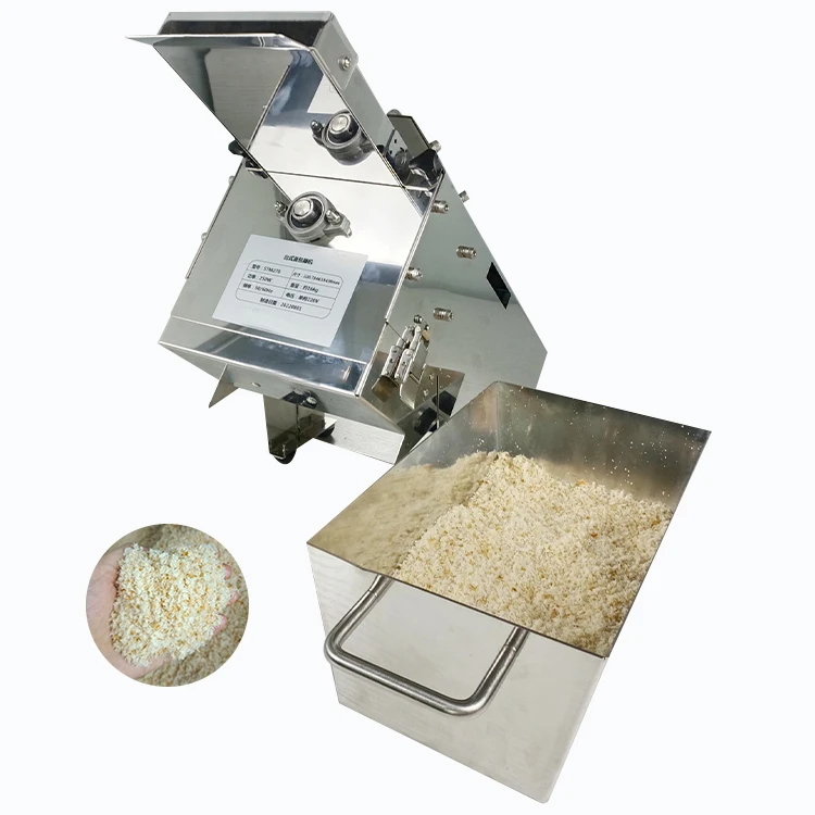 Industrial Bread Crumb Crushing Maker Machine Small Bread Crumb Grinder ...