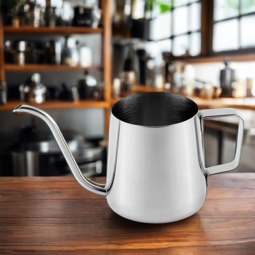 Gooseneck Spout Stainless Steel Coffee Maker Carafe Outdoor Travel ...