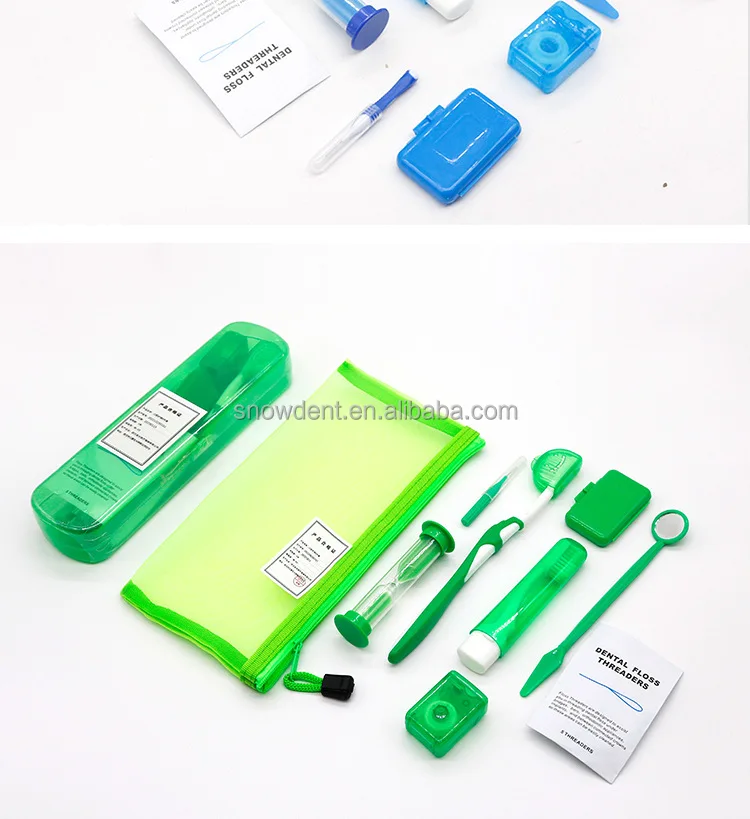 8 in 1 Orthodontic Oral Cleansing Kit Orthodontic Oral Hygiene Kit ...