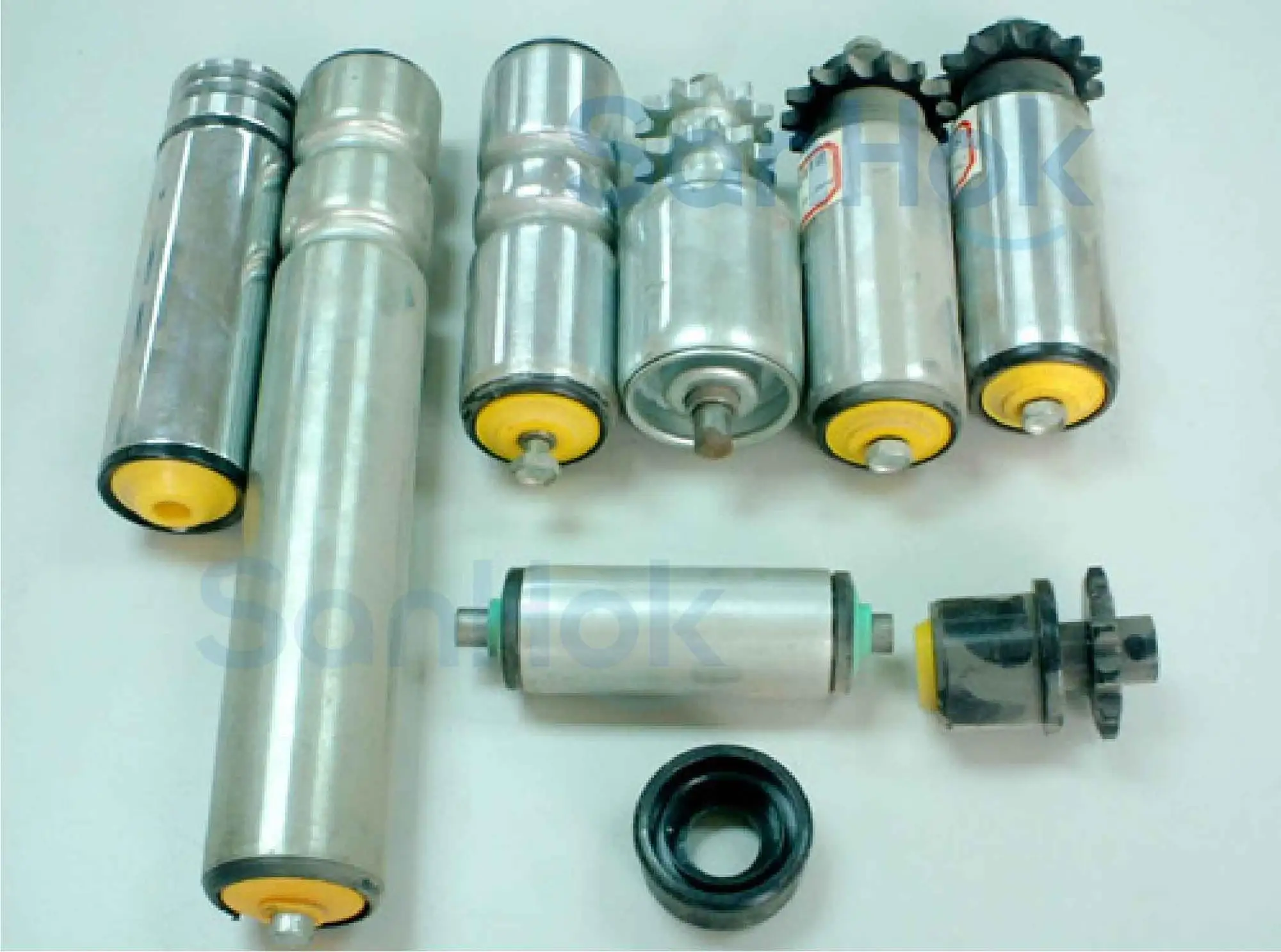 Double Groove Conveyor Roller Made With Sus 201 Or Sus 304 Tube With ...