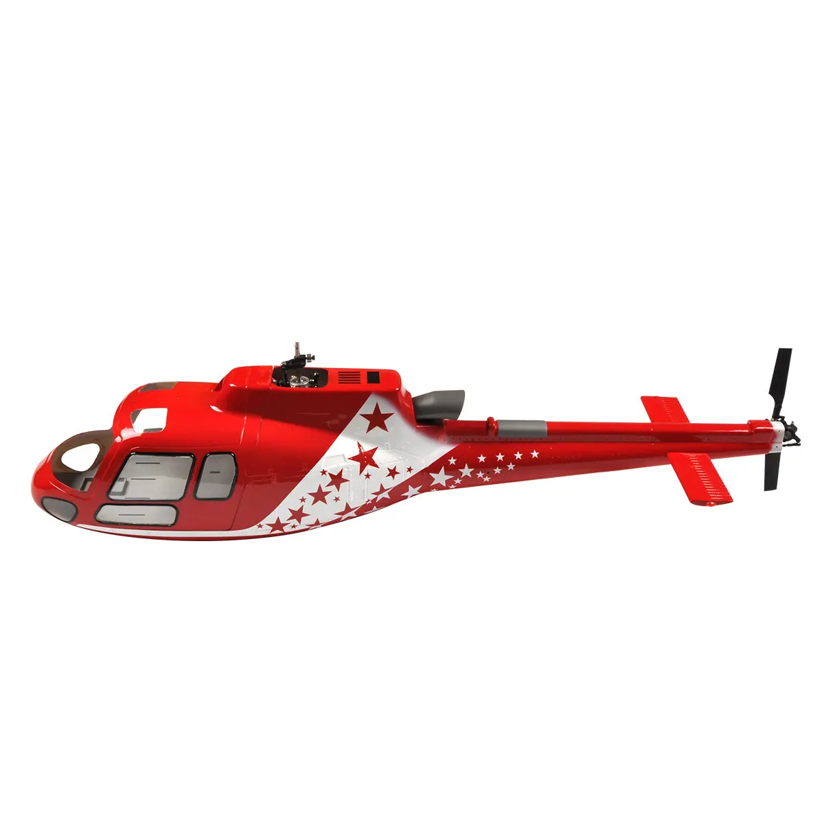 Gas RC Helicopter Unassembled Kit AS350 Airzermatt Toy Helicopter Kit