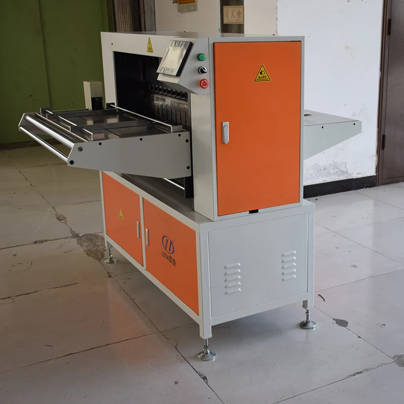High Quality Automatic Knife Paper Pleating Line by LEITAI