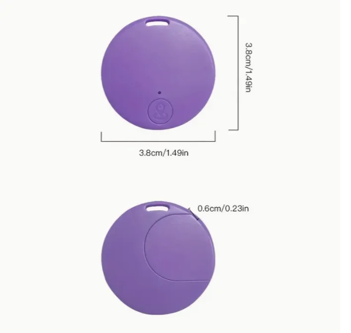 Circular Bluetooth Anti Loss Device Bluetooth Bidirectional Alarm ...