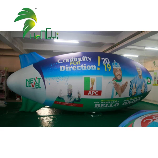 Giant Inflatable Helium Blimp - Customizable Floating Airship