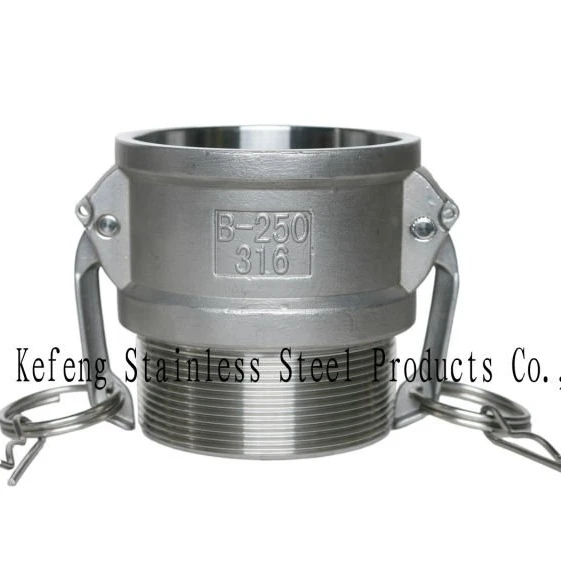 BSPT NPT Thread Coupling, Stainless Steel Quick Coupling Type-B,Camlock ...