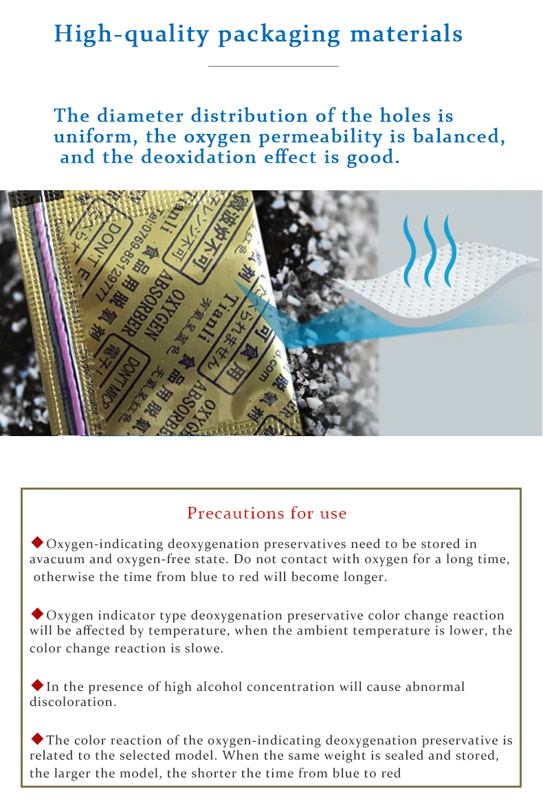 Oxygen Absorber Indicator Includes Pink O2 Indicator Line High Quality ...