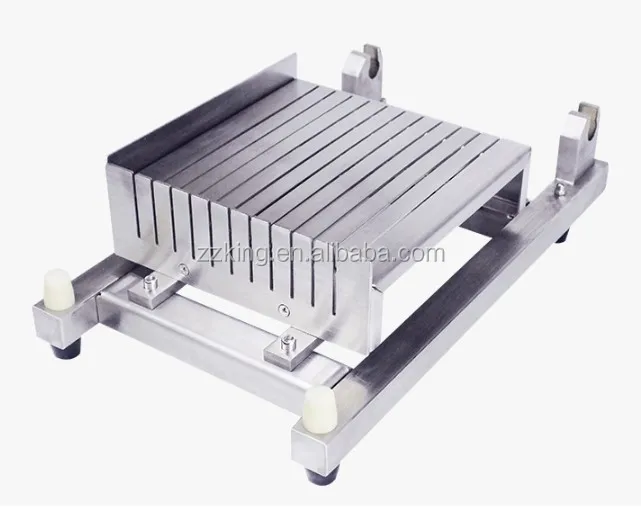 Manual Cheese Cake Block Wire Cutter / Food Cube Cutting Machine ...