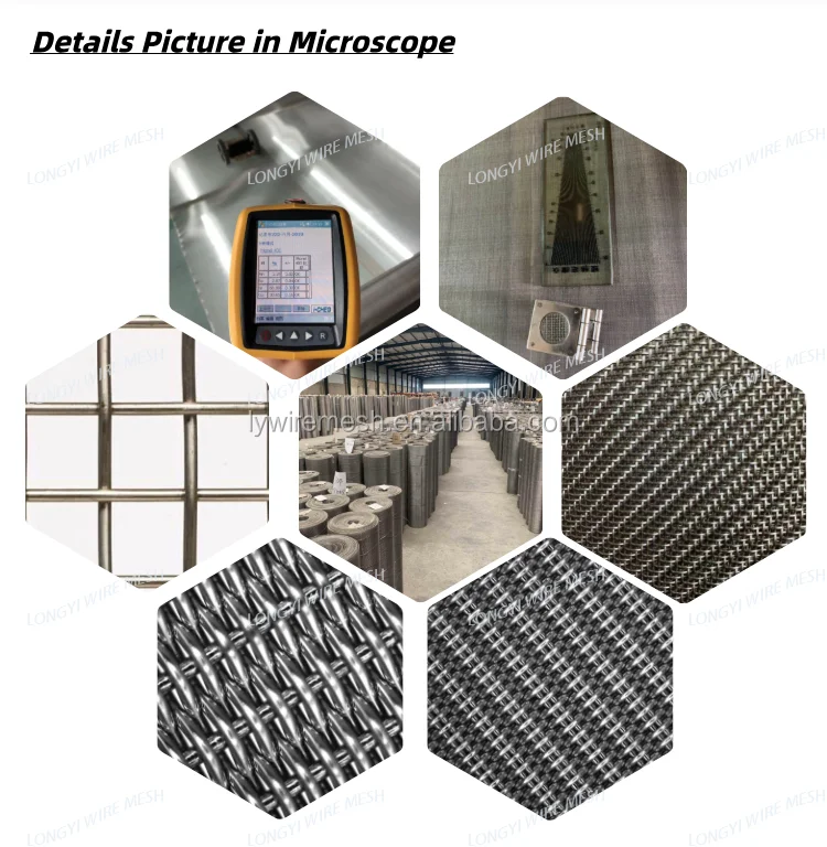 Aisi 316 150 Mesh 60 70 Micron 80 90 Microns Stainless Steel Wire Mesh ...