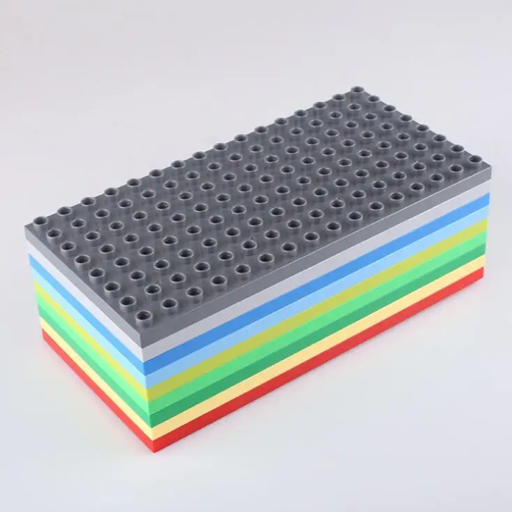 8*16 Large Particle 8x16 Brick duplo Building Blocks 128 Dot Building ...
