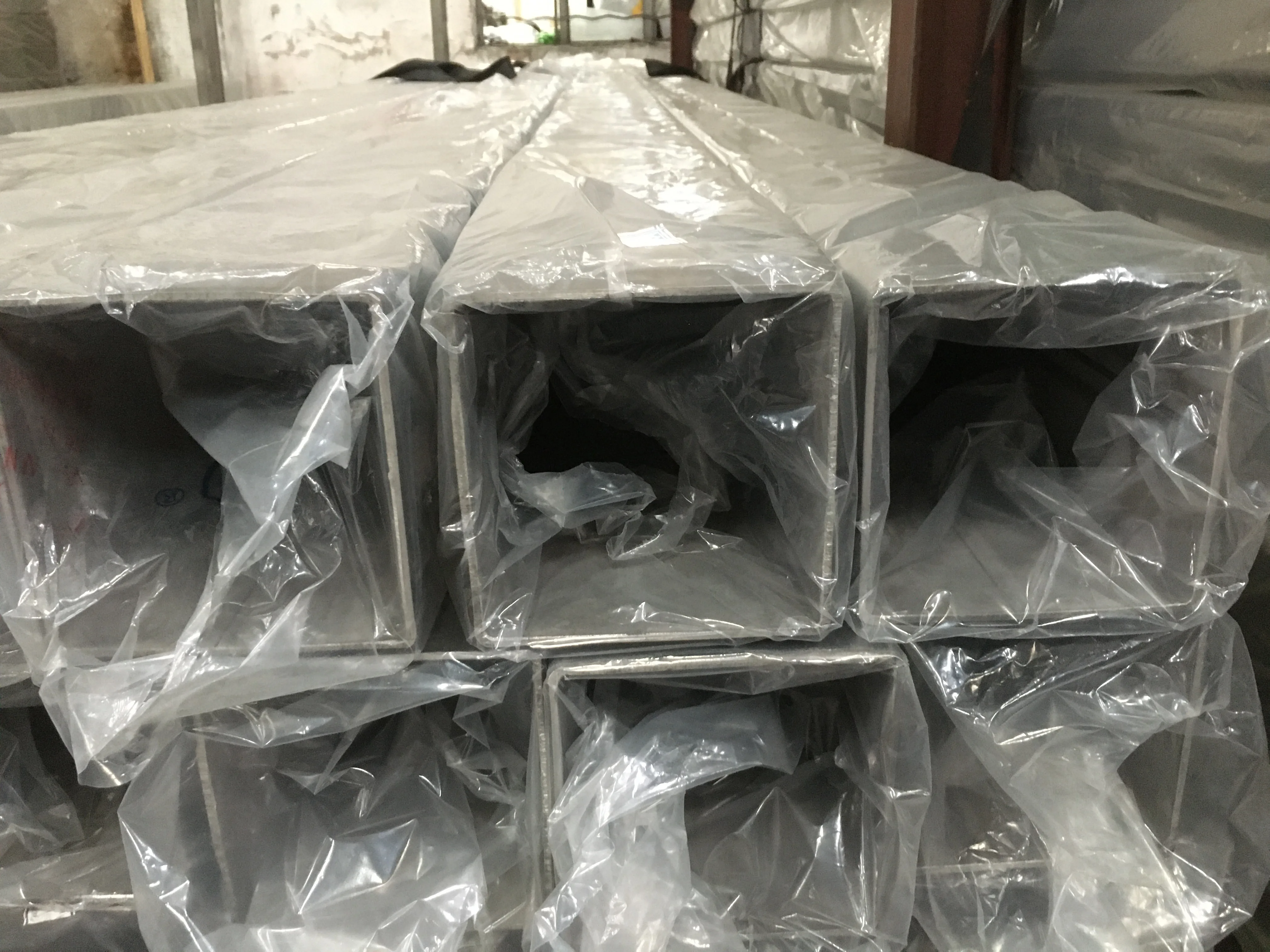 6 Meters Long 150x150x5mm Ss304 Stainless Steel Square Hollow Section ...