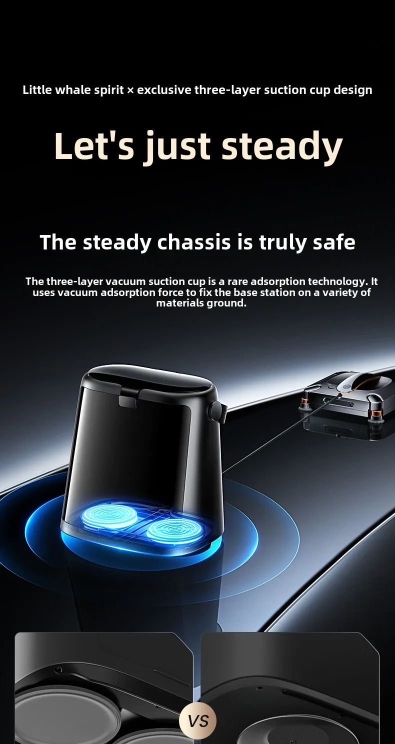 X7 Electric Window Cleaning Robot - High-Rise & Automatic