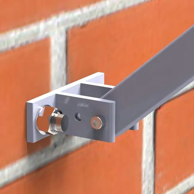 Factory Vertical Wall Mount Racking Pv Flat Roof Solar Panel Energy ...