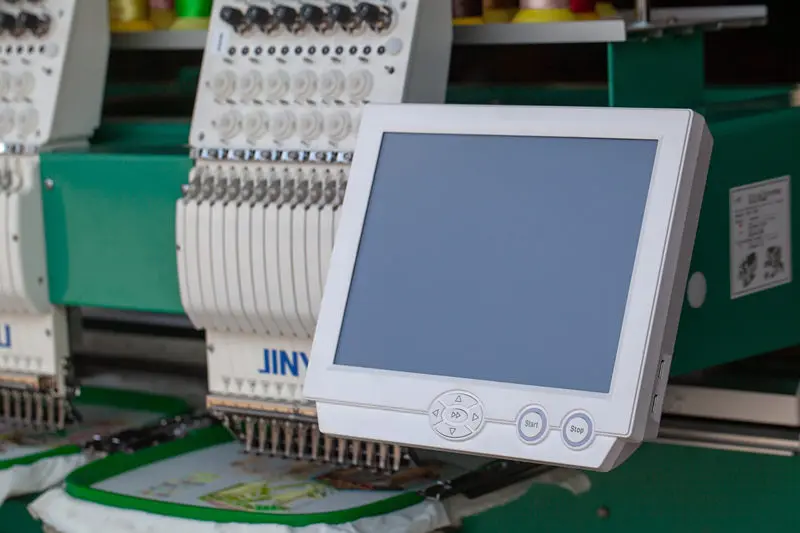 JINYU 1204C 4 Head Computerized Embroidery Machine - Easy to Operate