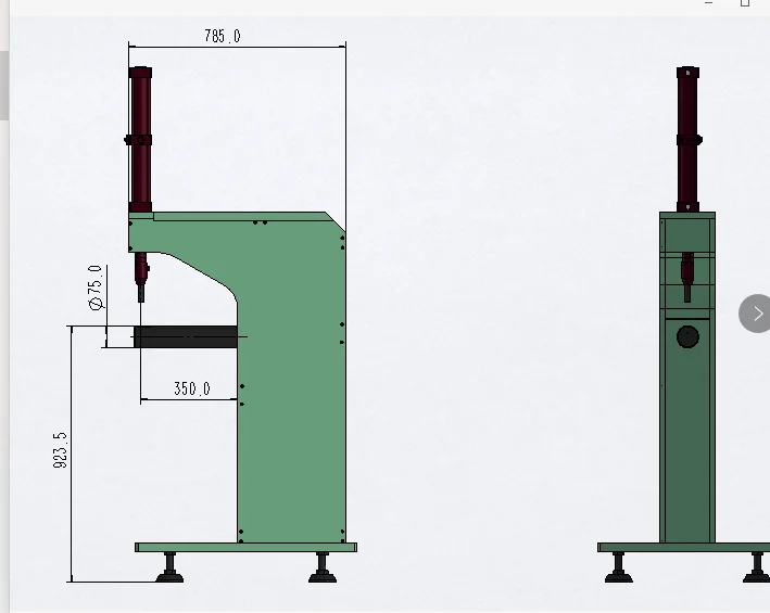 N Standard Usun Model : Ulye 4 Tons C Frame Hand Operated Metal Squeeze ...