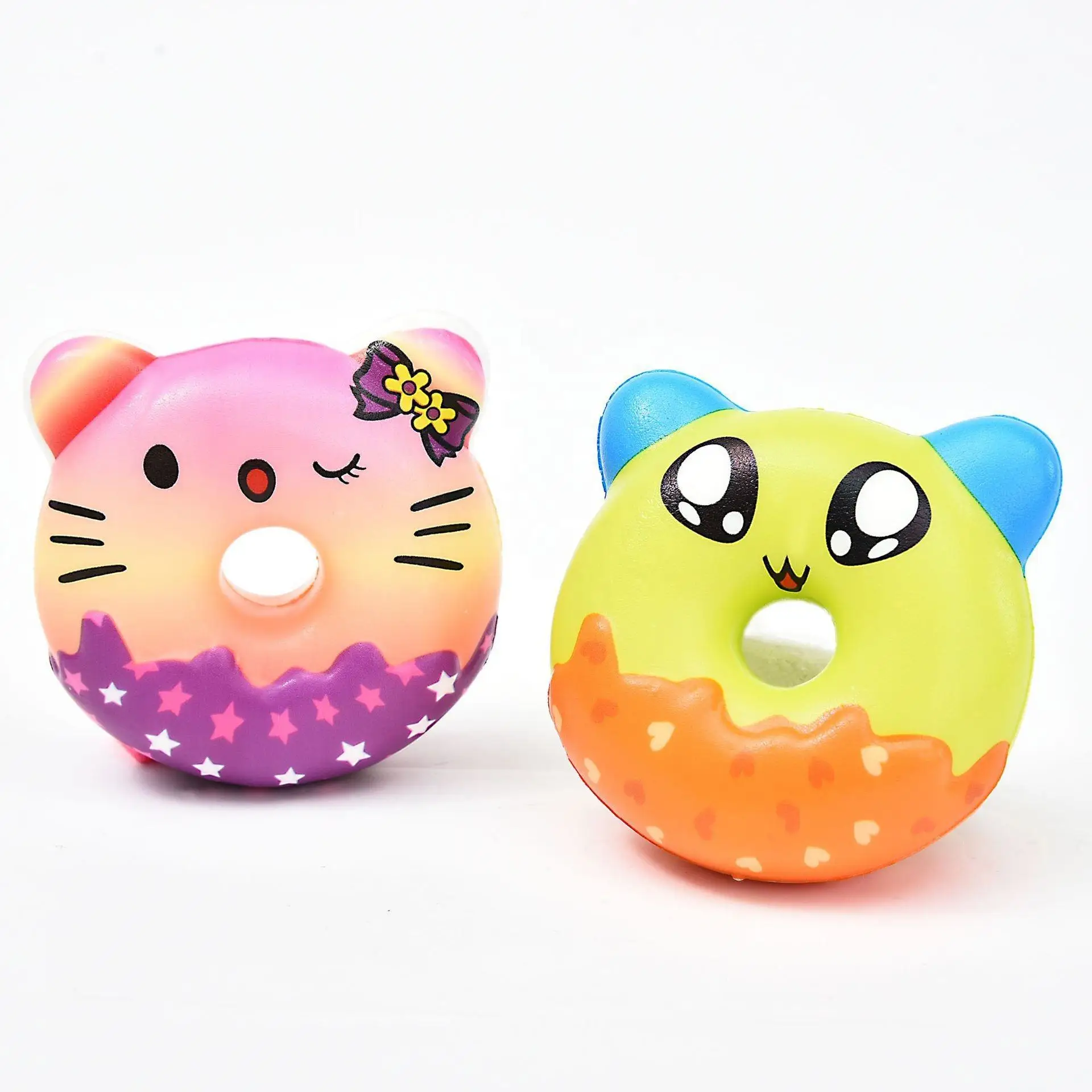 Kawaii Donut Squishies Squishy Scented Slow Rising Stress Relief Toy ...