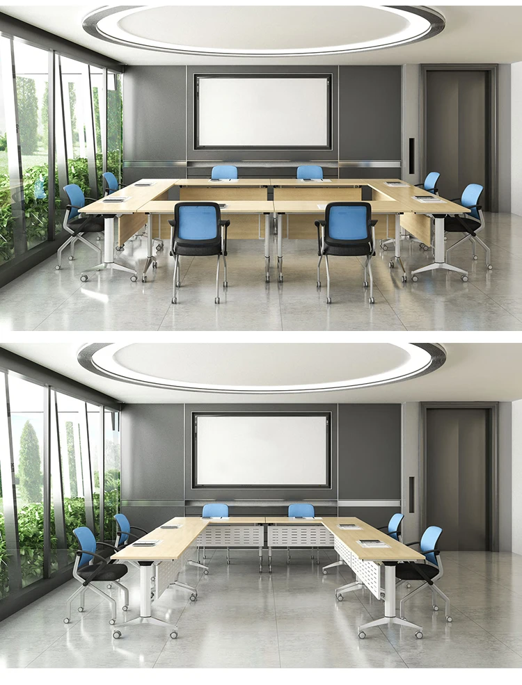 Modern Office Meeting Room Training Lecture Rectangular Folding Office ...
