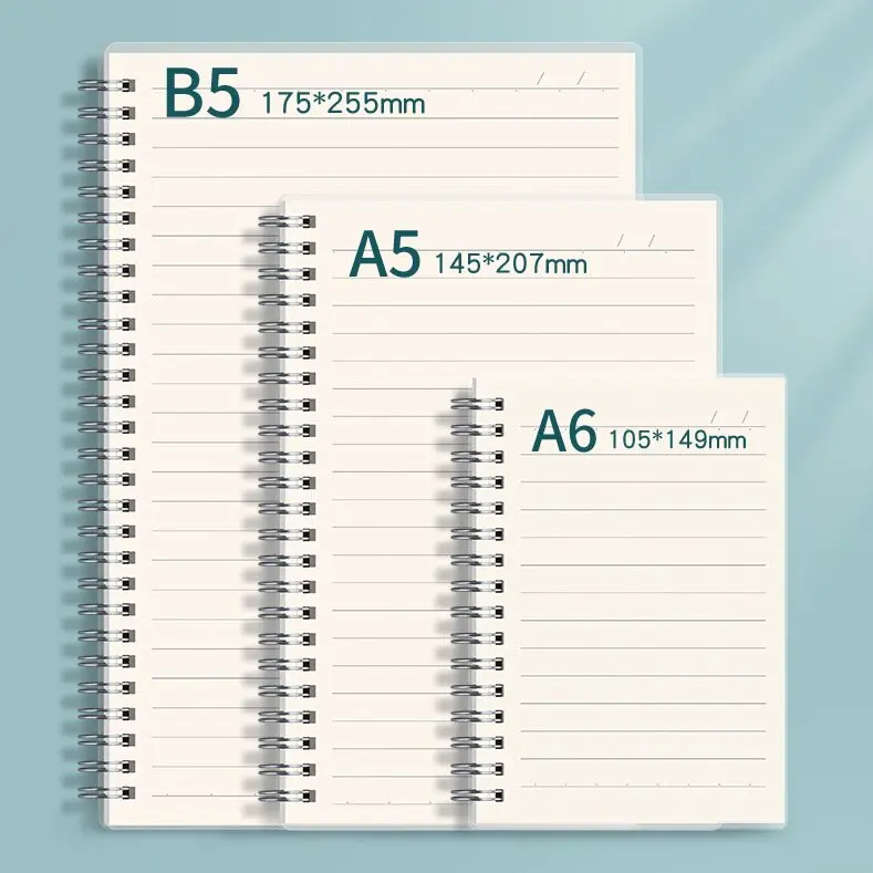 Polaris A4 A5 B5 Customized Economy Spiral Notebook School Office Use ...