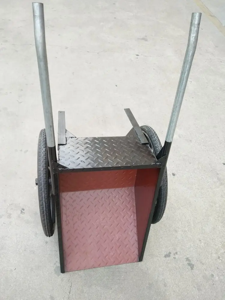 Ash Bucket Truck Construction Site Electric Hand Push Double Wheel Dump ...