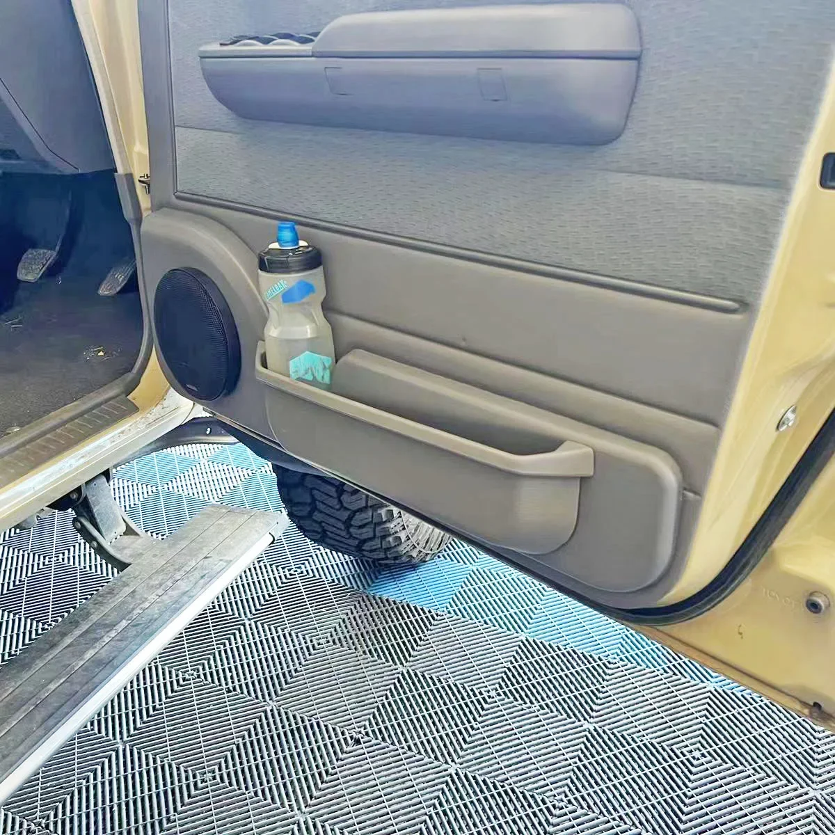 Door Speaker Pods Cup Holder Pockets for Toyota Land Cruiser 70 Series ...