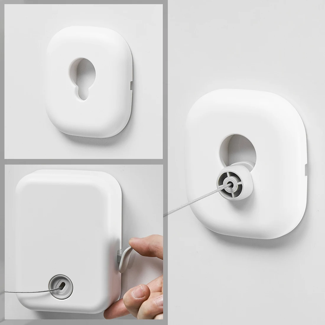 Outdoor Washing Line Retractable Clothesline Hot Sale Stainless Steel ...