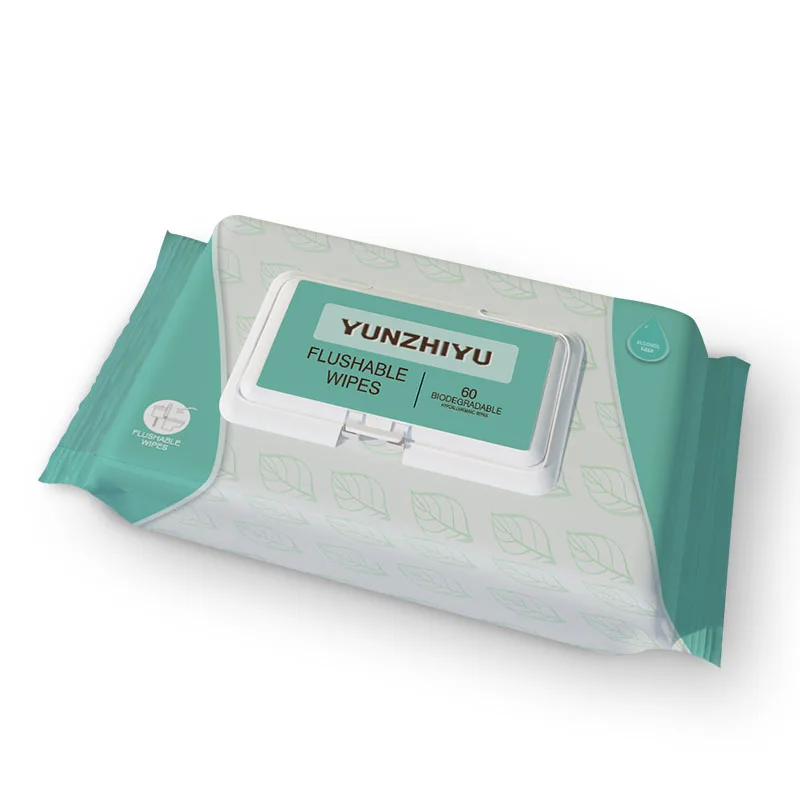 Extra Large Flushable Wet Toilet Paper Flushable Tissue With Aloe For ...