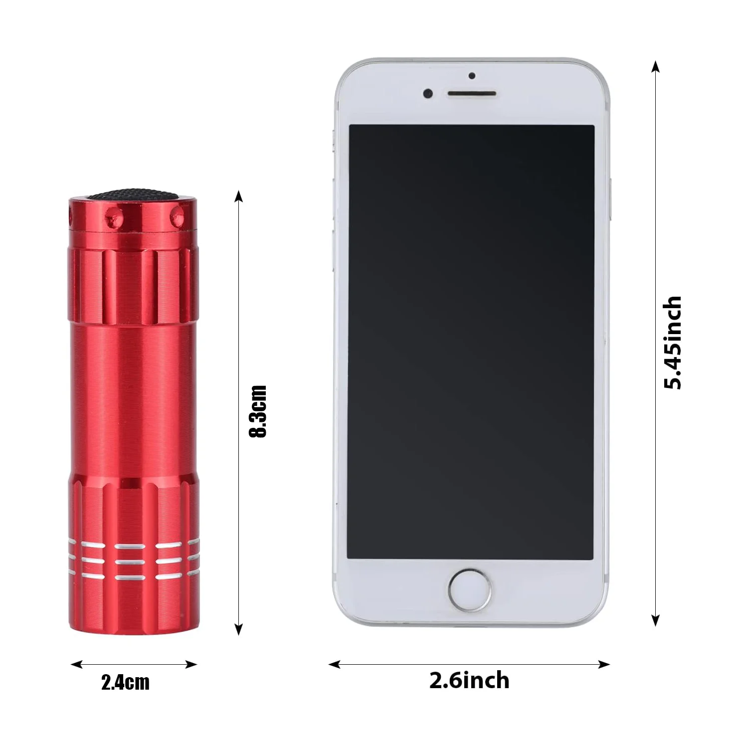 Cheap Flashlight Gift 9-LED Mini Flashlight Aluminum Alloy Portable ...