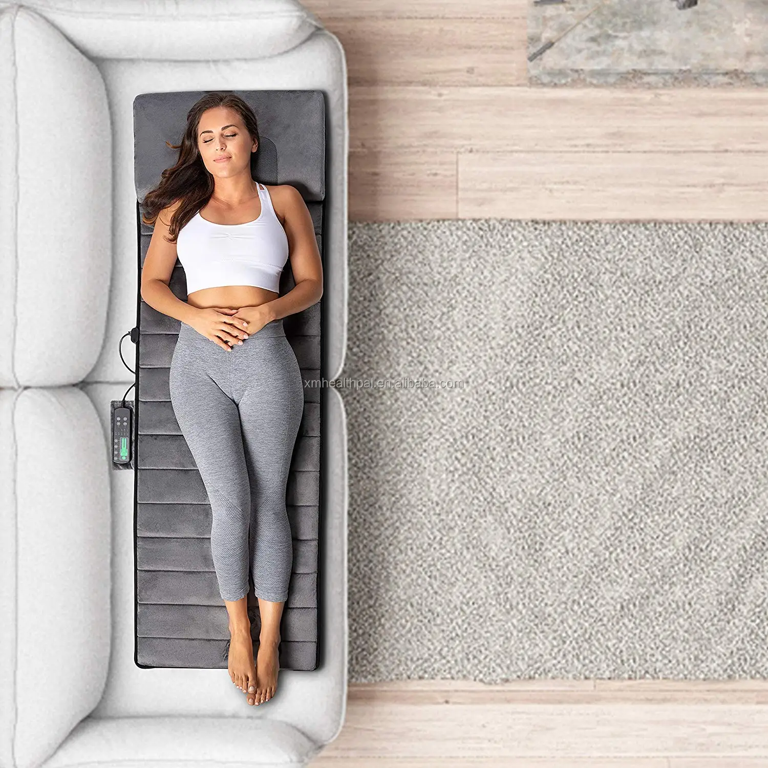 Shiatsu 10 Motor Vibration Massage Mattress - Whole Body