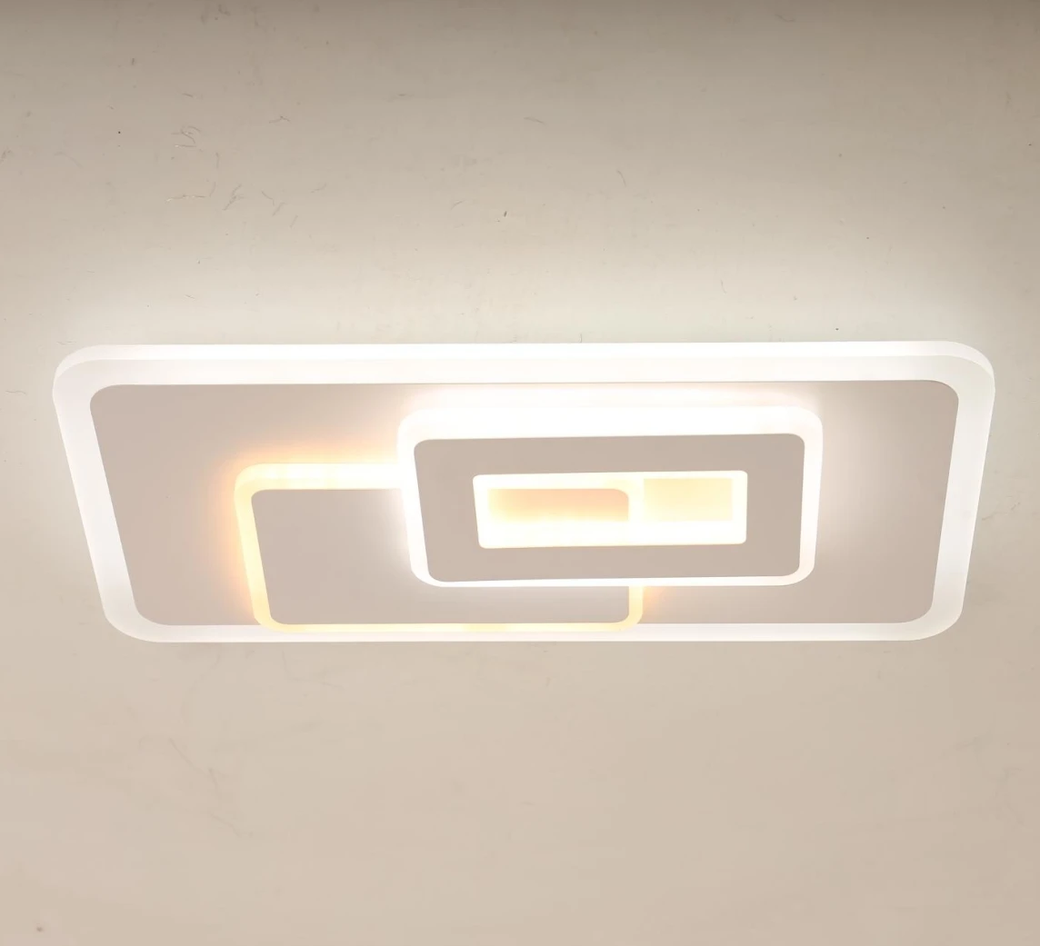 Canlux Lighting Acrylic Square Ceiling Light Fancy Luxury Chandelier ...