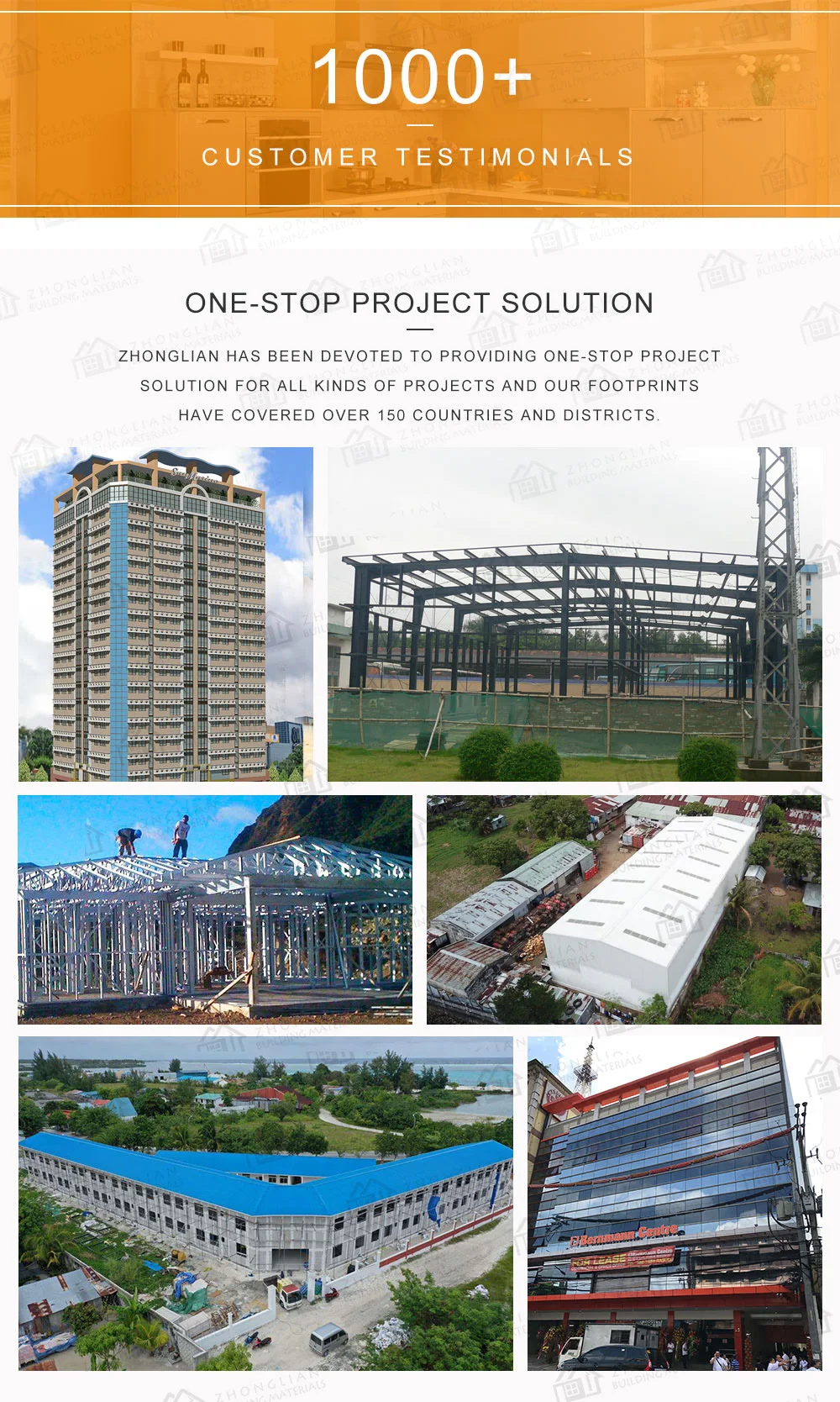China Construction One Stop Solution Service House Building Project