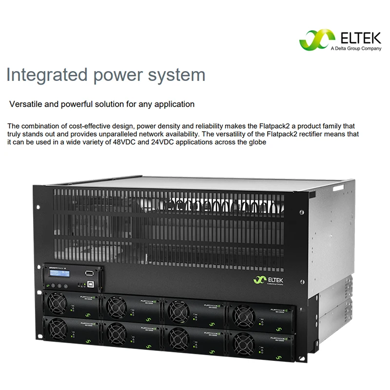 Eltek Flatpack2 Integrated Power System - Reliable DC Supply