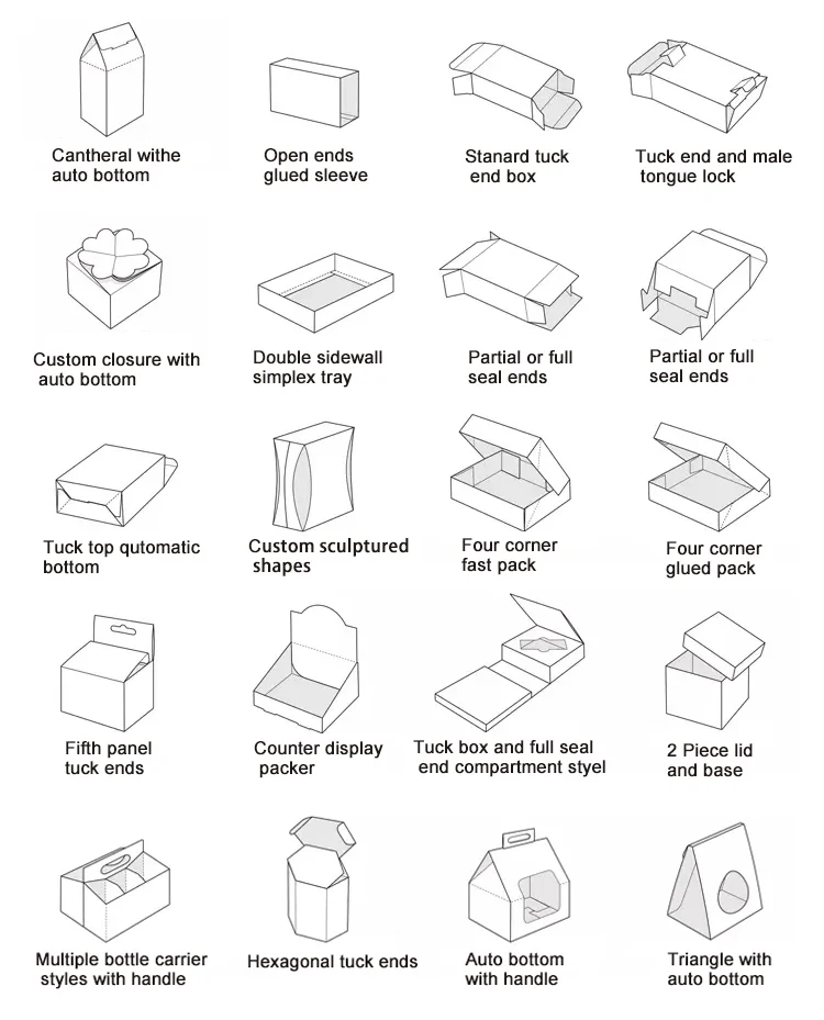 Foldable 4c Printing Custom Cardboard Mini Gift Boxes With Custom Logo ...