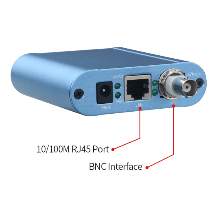 Ethernet Repeater Coax - Extend 100mbps LAN over Coax