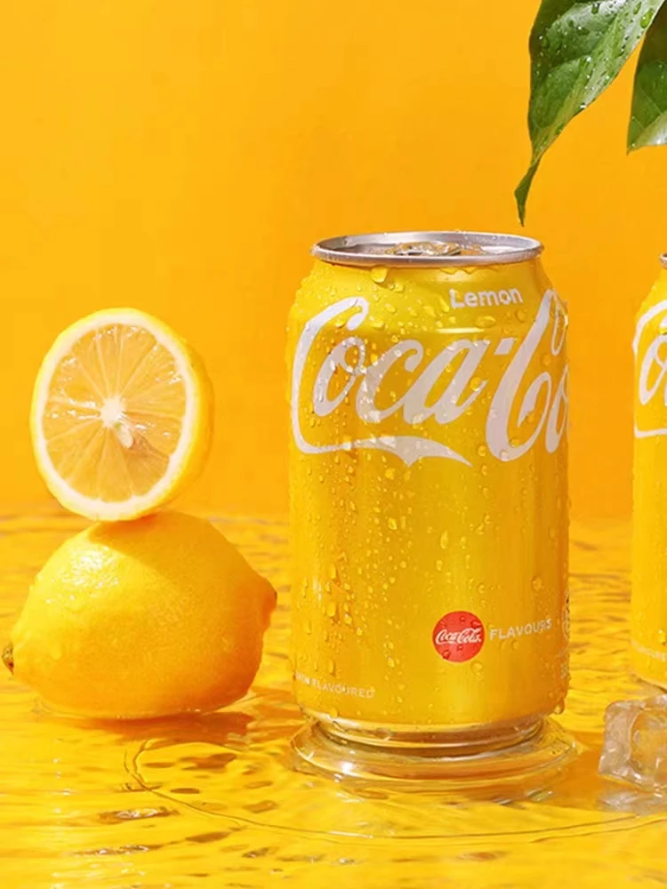 Wholesale Chinese Food Beverage Carbonated Drinks Lemon Flavored Cola ...