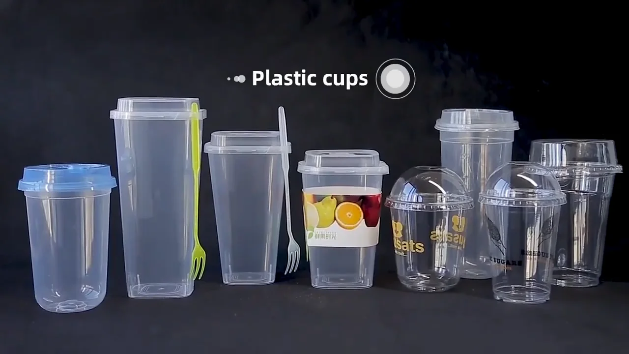 China Factory Bio Degradable Plastic Cup In Round Shape.round Bottom ...