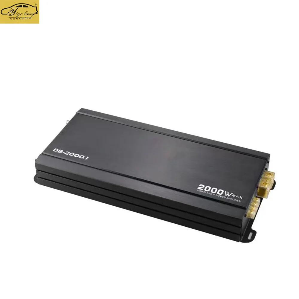 YIYELANG 2000W Class D Car Audio Power Amplifier - Professional Sound