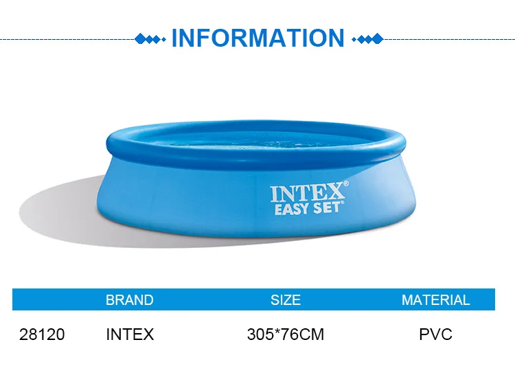 Intex 28120 Pool - Durable, Easy Set up for Family Fun