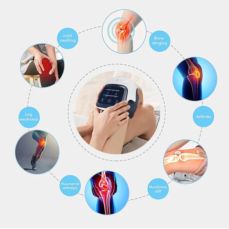 Electric Far Infrared Heating Knee Joint Physiotherapy Massager