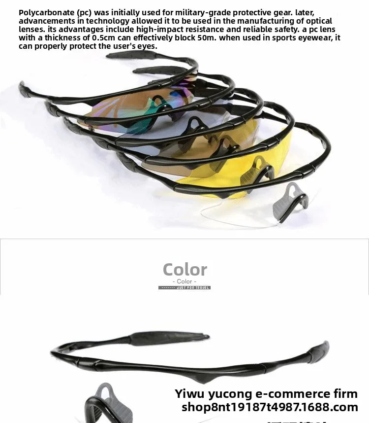 Outdoor Tactical Glasses Real-Life Cs Goggles Impact-Resistant PC ...