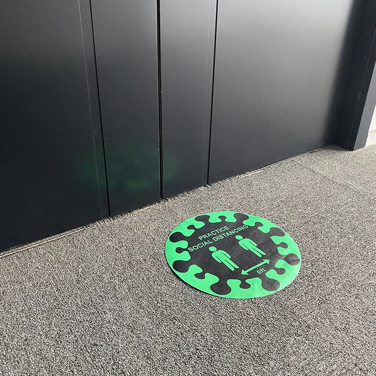 Custom Size Self Adhesive Ground Graphic Floor Decals Sticker - Buy ...