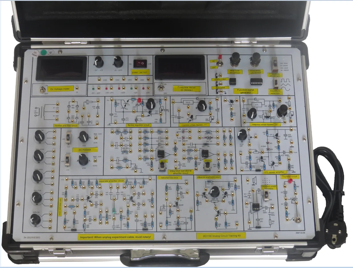 Analogue Electronics Experiment Kit & Circuitry Kit for Education