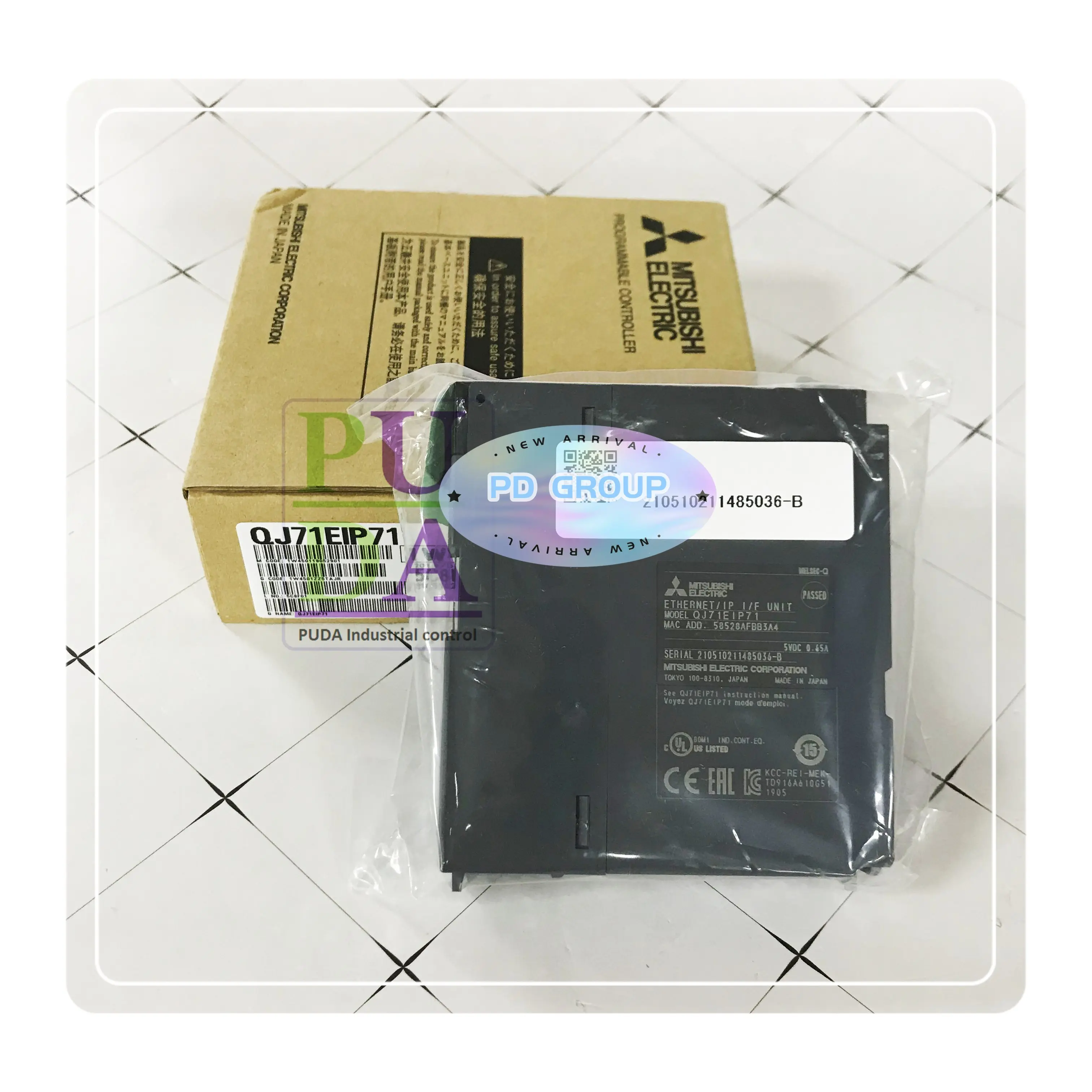 새로운 오리지널 미쓰비시 Q 시리즈 PLC 모듈 현물 상품 QJ71EIP71 보증 장기 최저가 QJ71EIP71| Alibaba.com