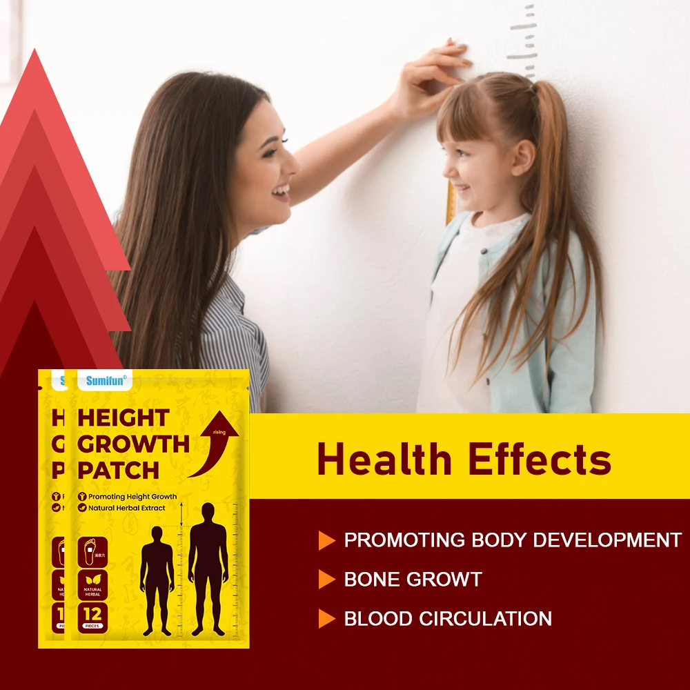 Wholesale Sumifun Body Height Enhancer Patch Height Growth Patch 12 Pcs ...