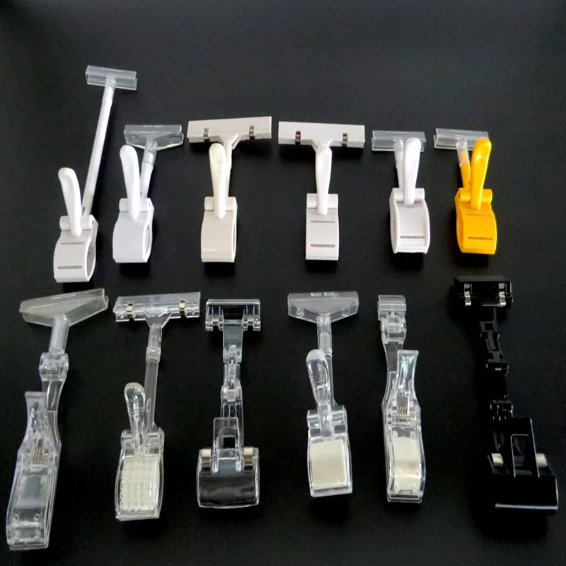 Clip-on Sign Holder - Efficient Price Tag Display