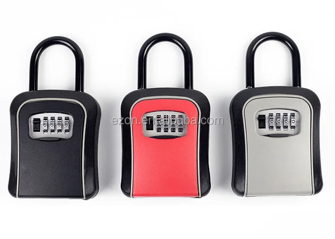 Real Estate Combination Lock Box/wall Mounted Realtor Key Safe Lock Box ...