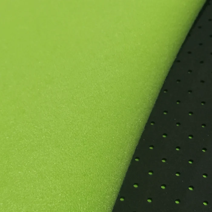 3mm Breathable Punched Neoprene Coated With Ubl Nylon Fabric For Knee ...